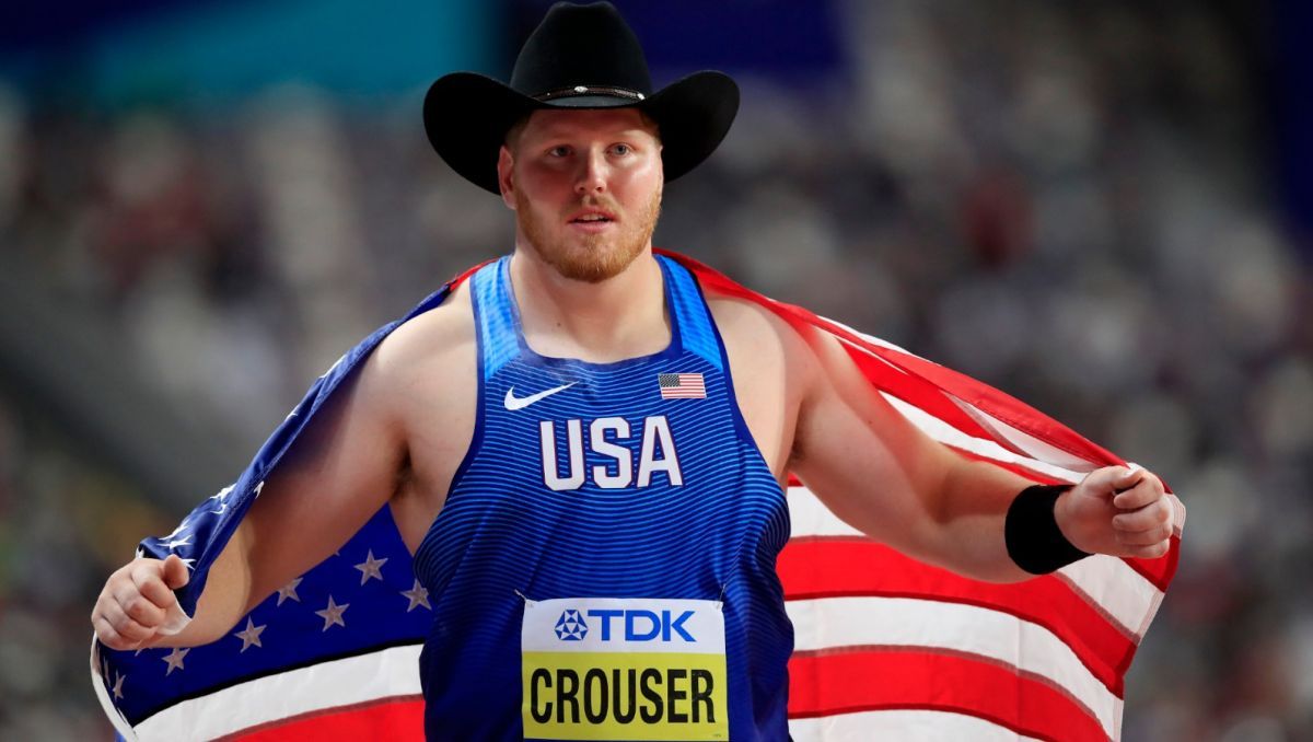 Ryan Crouser pobił halowy rekord świata w pchnięciu kulą | TVP SPORT