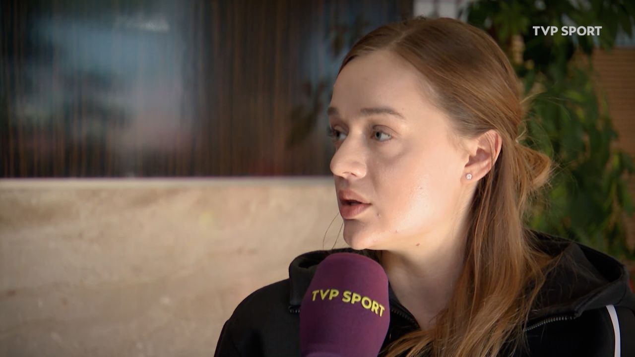 Maria Stenzel: staram się nie mówić takich rzeczy | TVP SPORT