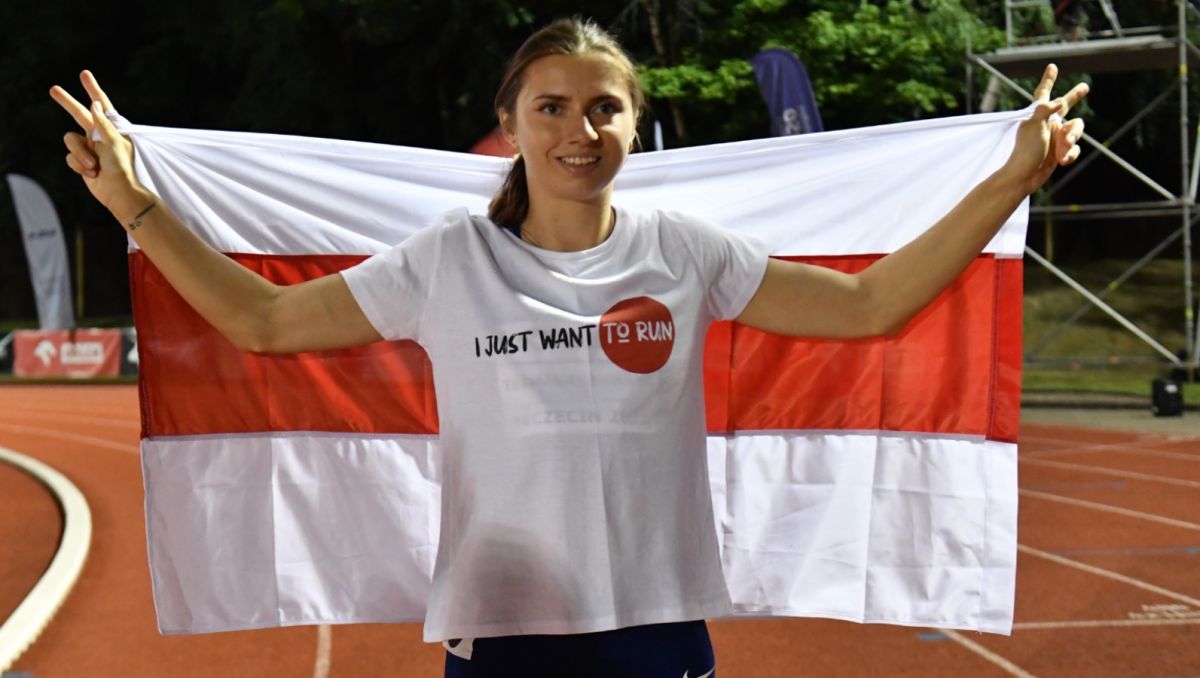 Kryscina Cimanouska chce zmienić obywatelstwo. Będzie startować w biało-czerwonych barwach ...