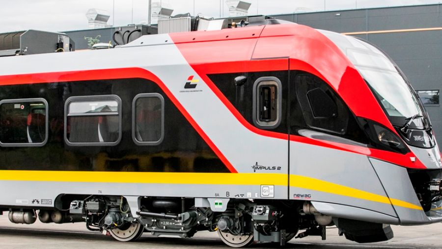 Pierwszy z pociągów Impuls 2 dla Kolei Małopolskich na testach
