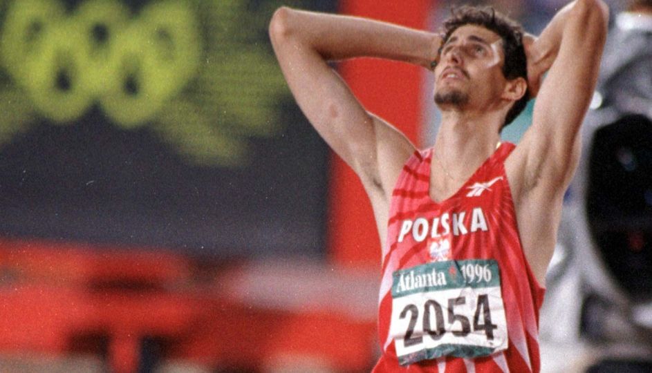 Artur Partyka, skok wzwyż, igrzyska, Atlanta 1996, srebrny medal ...