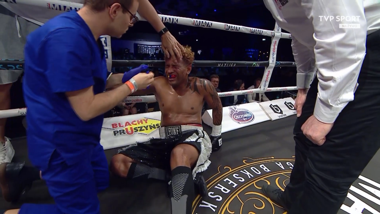 Hubert Kwapisz znokautował Joela Julio w walce na KnockOut Boxing Night ...