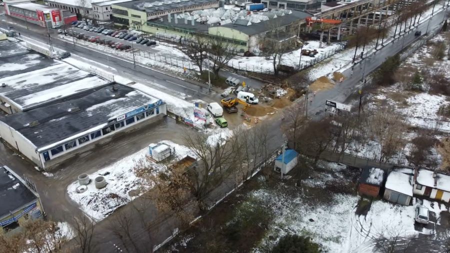 Przebudowa ulicy Krasickiego w Radomsku