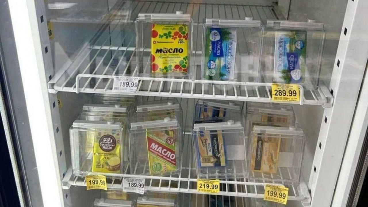 Russia faces epidemic of butter theft as prices soar