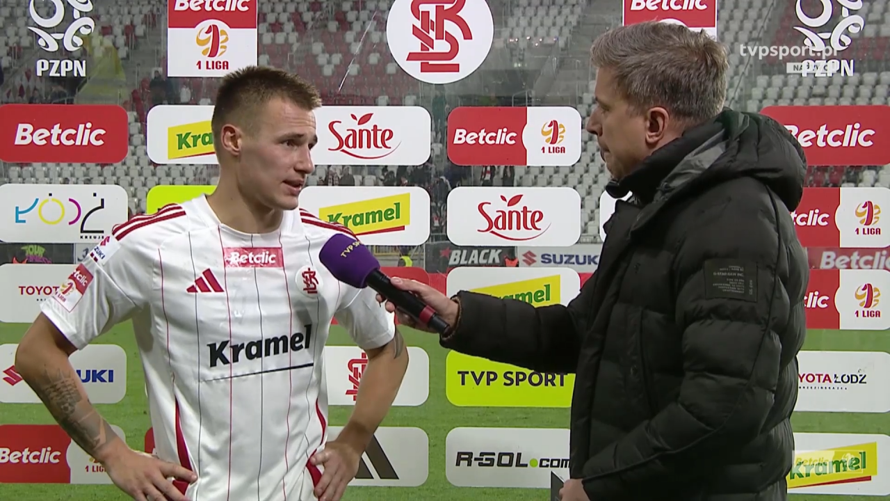 Kamil Dankowski: pierwsi mieliśmy okazję, ale to Ruch strzelił bramkę ...