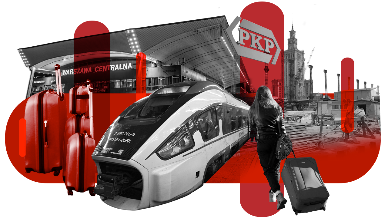 Dworzec Centralny kończy 50 lat. W 1975 roku jego budowa trwała 1100 ...