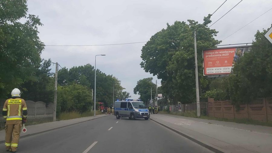 Kolizja w Łodzi. Korki i utrudnienia w ruchu