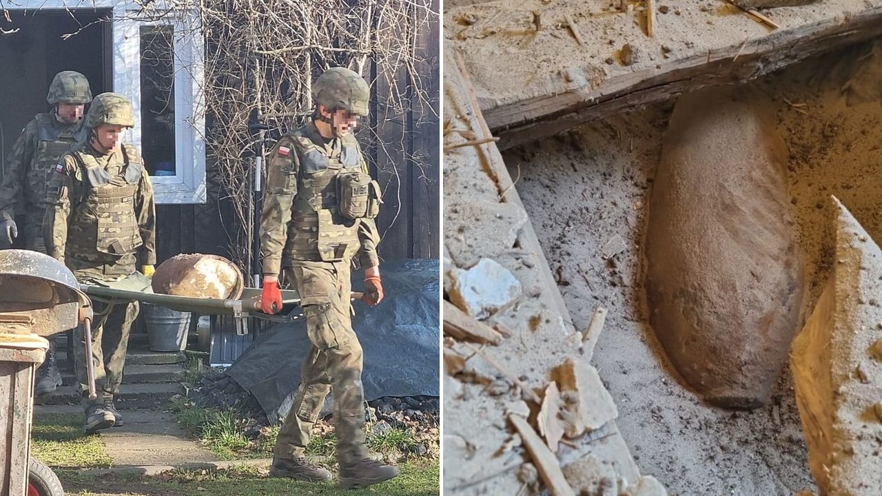Spali na bombie przez 80 lat. Szokujące odkrycie w Suchedniowie | TVP INFO