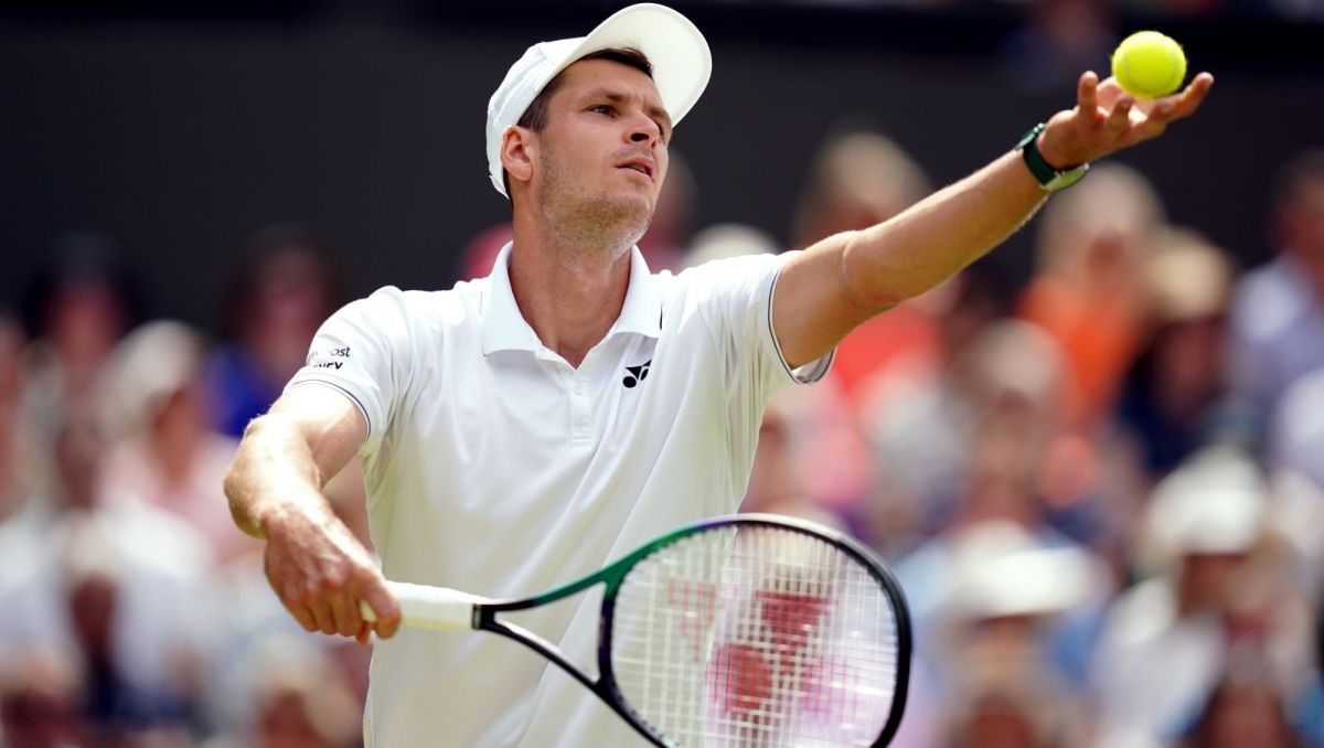 Piorunujący serwis Huberta Hurkacza. Był najszybszy w całym Wimbledonie ...