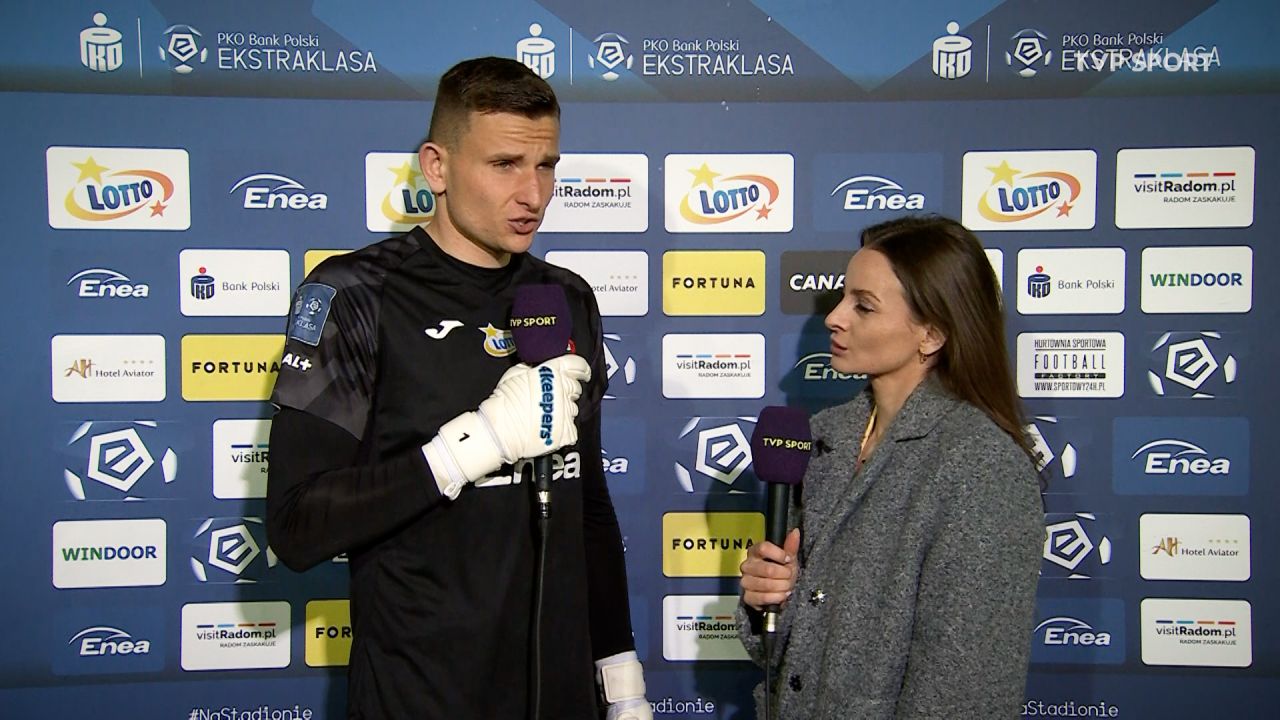 Gabriel Kobylak: remis nas nie zadowala [WIDEO] | TVP SPORT