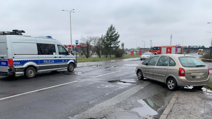 Potrącenie ze skutkiem śmiertelnym. Utrudnienia w ruchu [ZDJĘCIA]