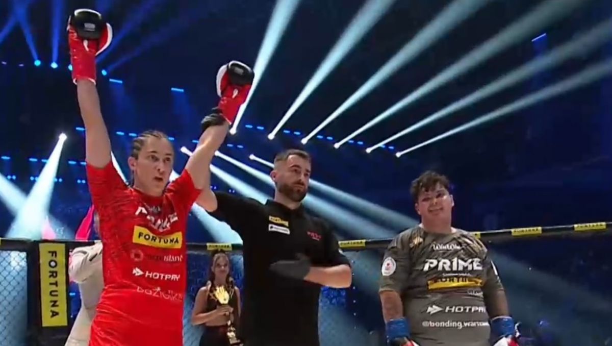 Prime MMA 5. Szokująca walka. Ewa Piątkowska pokonała... 145-kilogramowego mężczyznę! | TVP SPORT