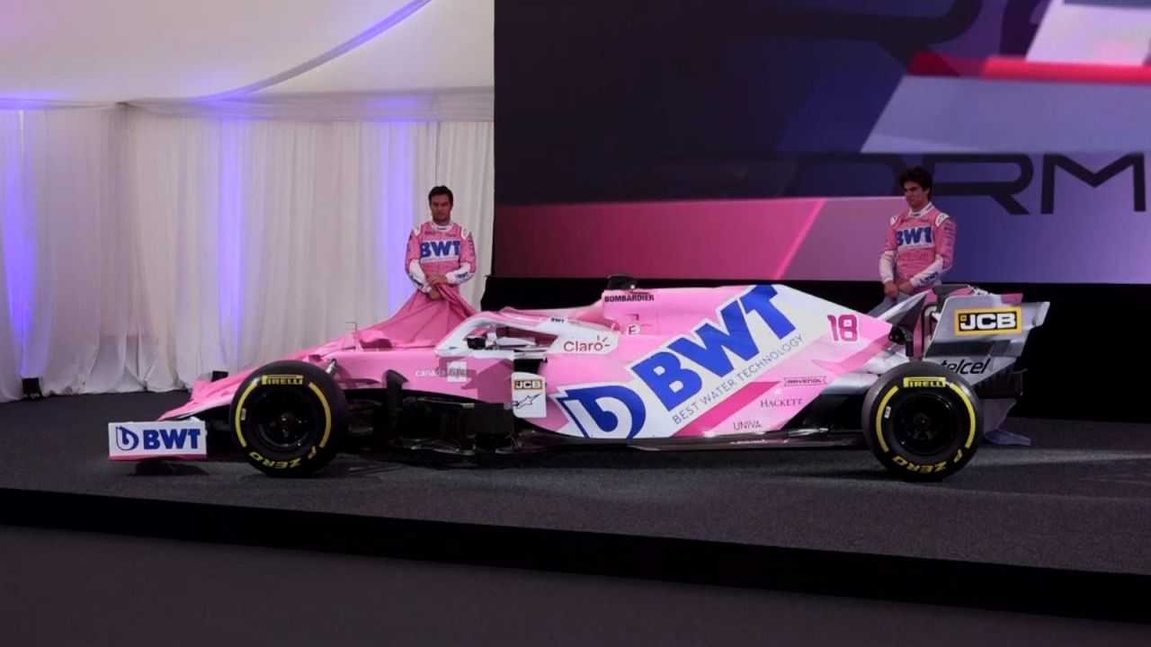 Formuła 1. Nowy bolid Racing Point zaprezentowany. Konstrukcja na 2020 ...