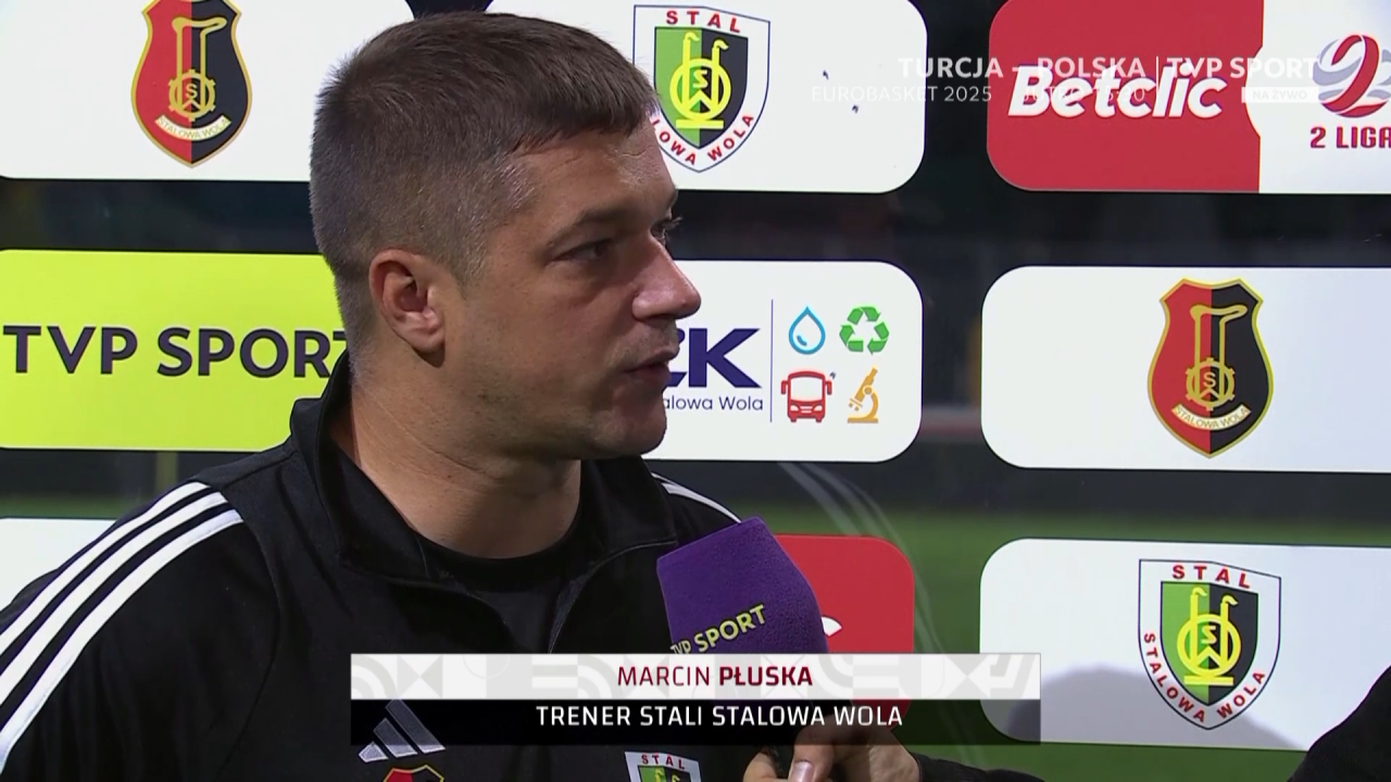 Trener Stali Stalowej Woli. Marcin Płuska: jesteśmy naprawdę dobrą ...