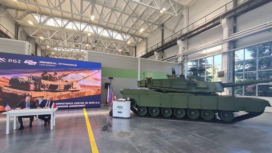 Poznań będzie obsługiwać czołgi Abrams