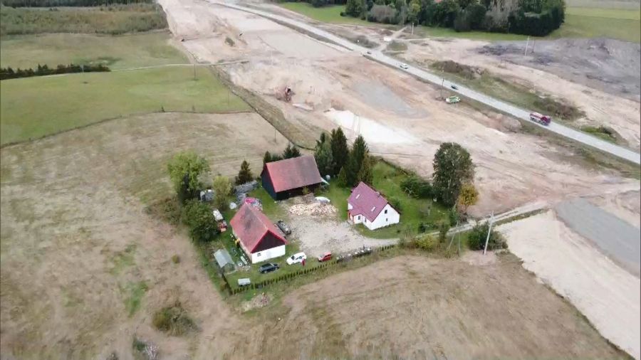 Mieszkają obok budowy. Musieli uciekać z domu [WIDEO]