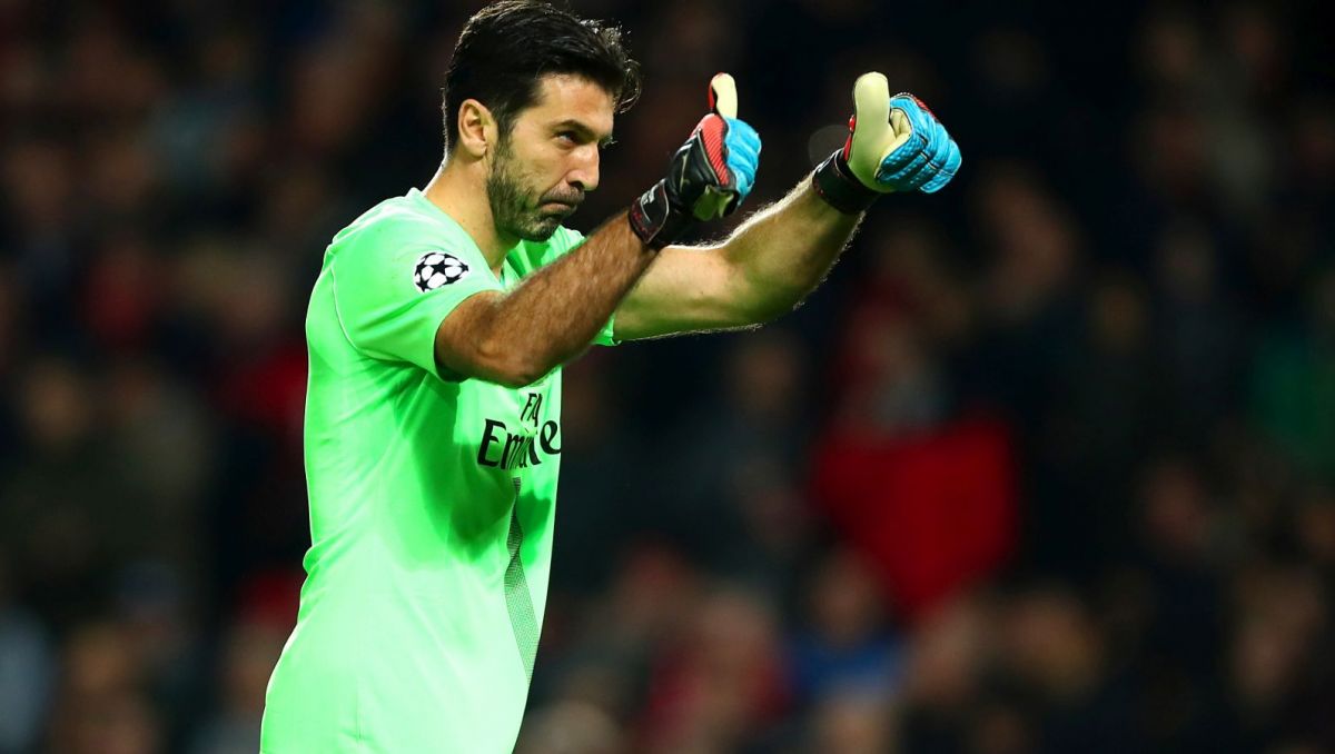 Gianluigi Buffon 50. czyste konto w historii najwięcej czystych kont w historii Ligi Mistrzów ...