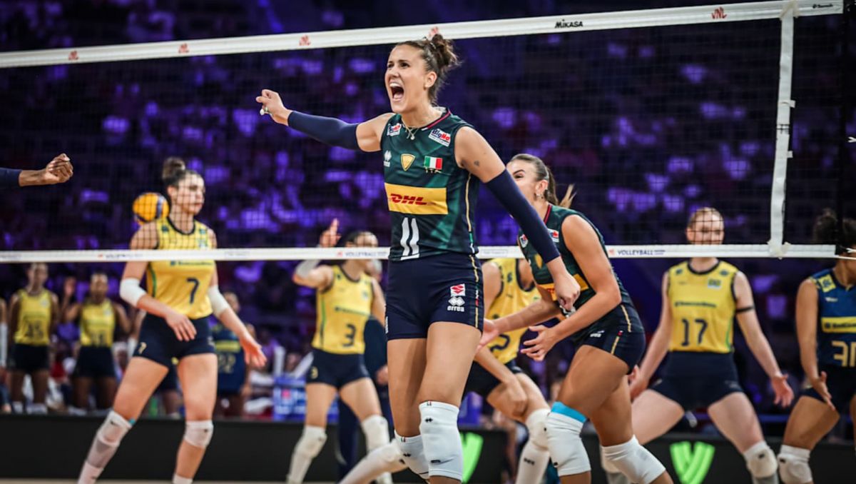 Liga Narodów siatkarek. Włoszki wywalczyły złoty medal, Brazylijki ze ...