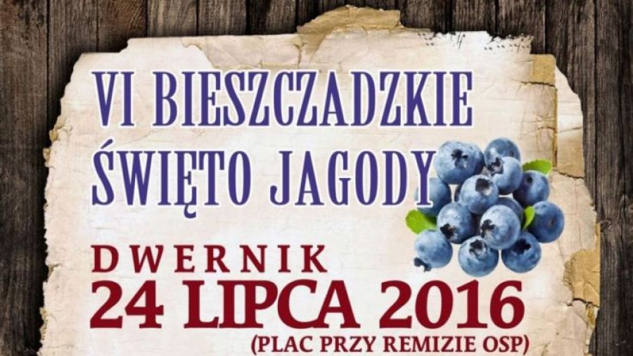 6. Bieszczadzkie Święto Jagody w Dwerniku
