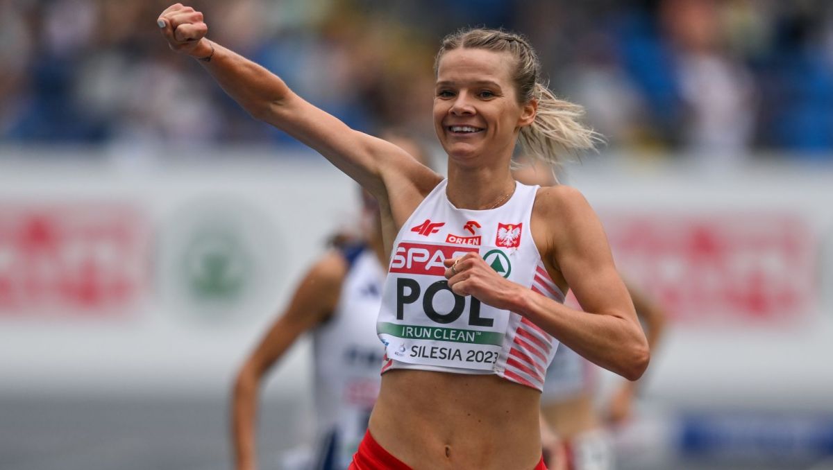 Mityng w Bostonie: halowe rekordy Polski Alicji Konieczek i Nikodema Dworczaka na 5000 m | TVP SPORT