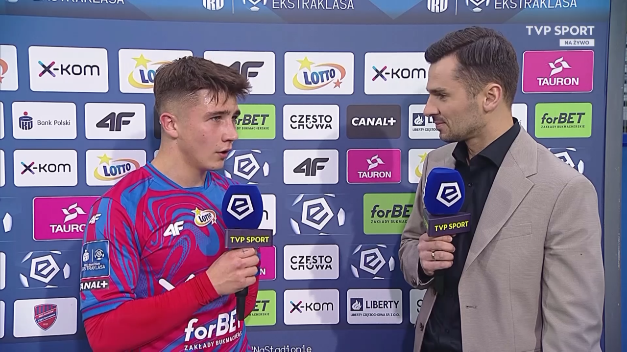 PKO Ekstraklasa, Raków Częstochowa – Lech Poznań. Tobiasz Kubik o ...