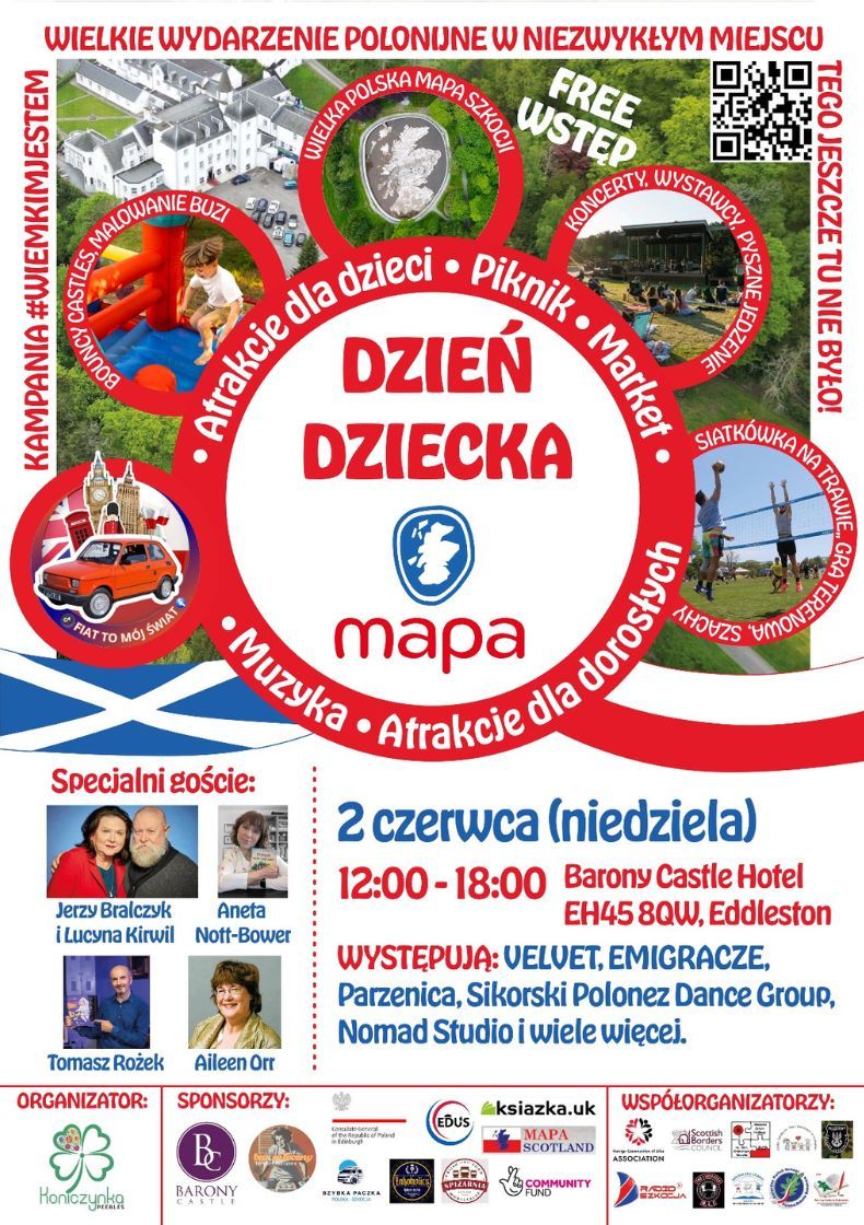 Szkocja: „Dzień Dziecka - Łączy Nas Mapa”