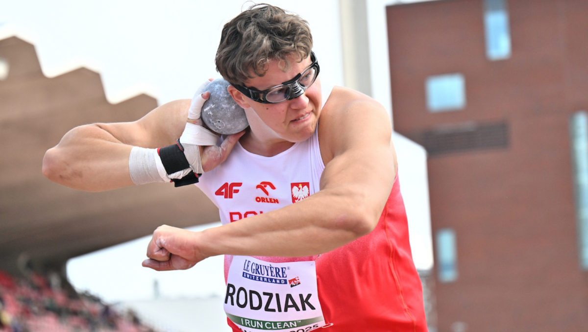 ME U20 w lekkoatletyce. Jakub Rodziak pierwszym polskim medalistą | TVP SPORT