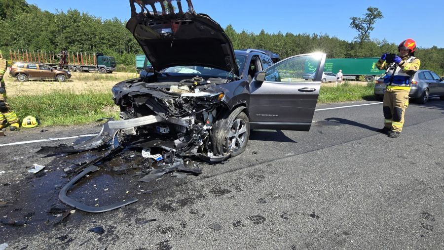 Śmiertelny wypadek na DK48. Nie żyje kobieta